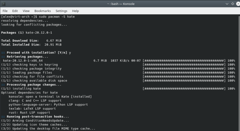 How To Install And Configure Arch Linux With A Desktop Environment
