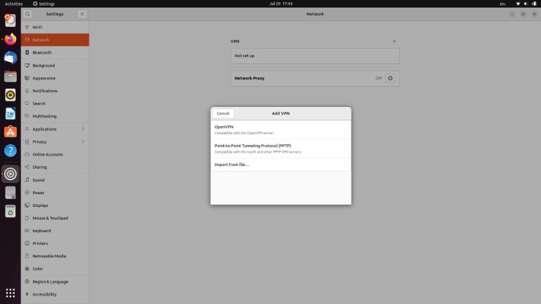 How to Connect to a VPN on Ubuntu - Linux Stans