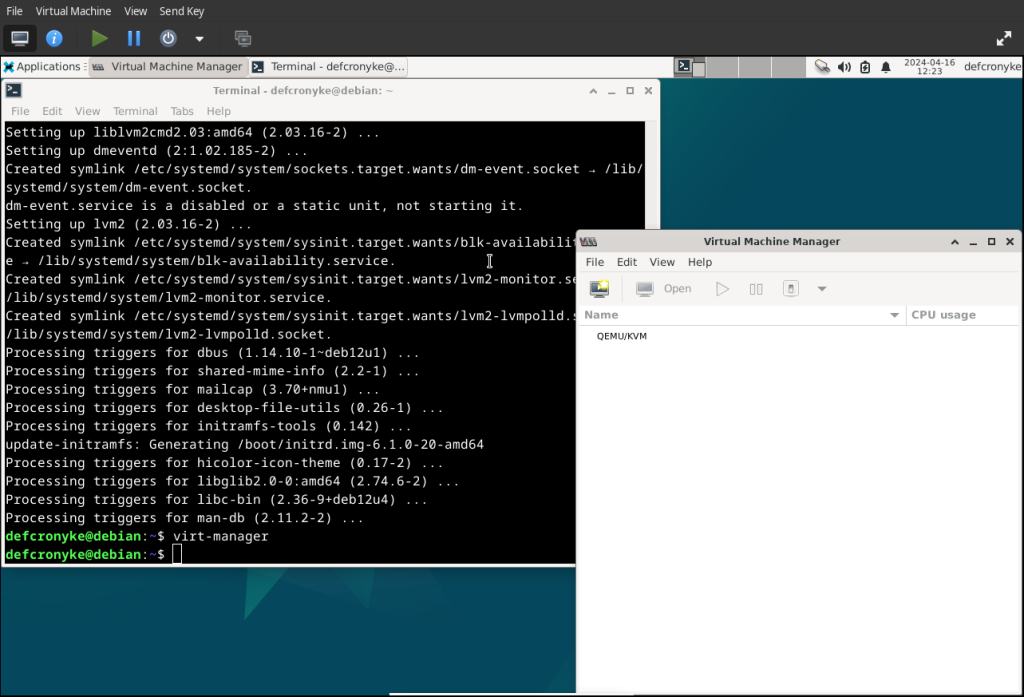 Installing QEMU on Debian with XFCE Desktop - Linux Stans